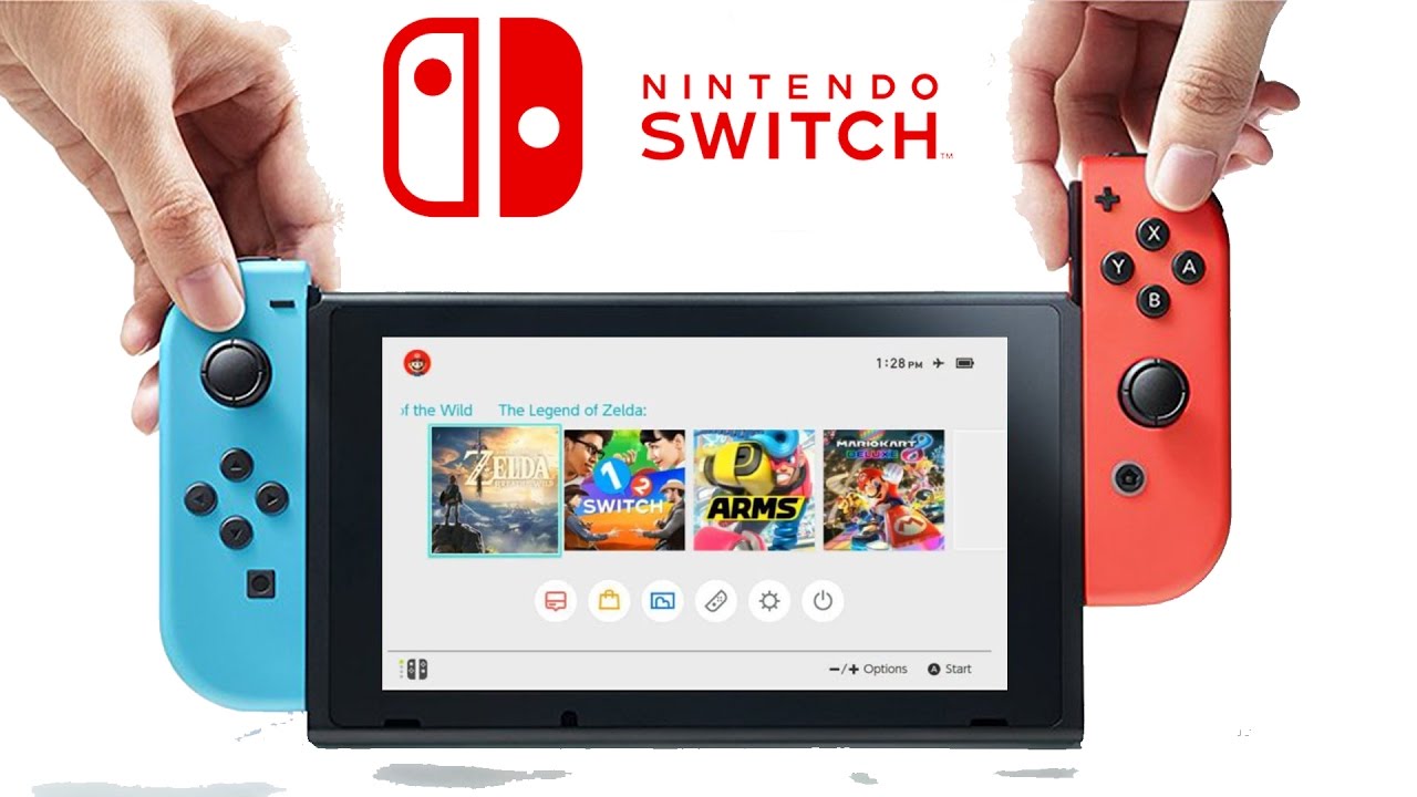 Nintendo Switch Home Menu User Interface Walkthrough/First Look!