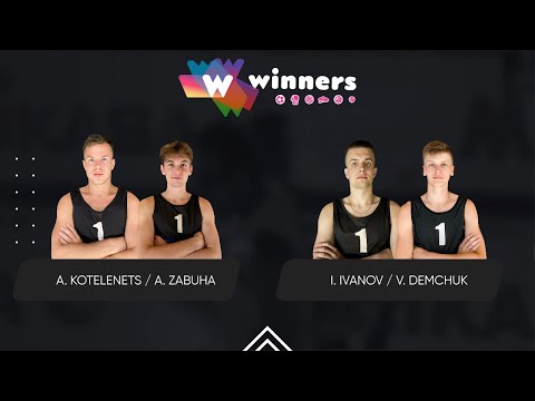 Winners Beach Volleyball. Men. A. Kotelenets / A. Zabuha - I. Ivanov / V. Demchuk 24.06.2025