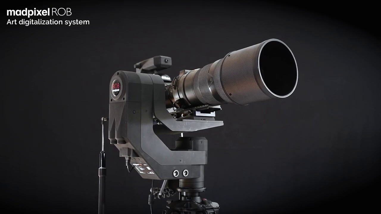 Madpixel ROB - Art Digitization System - The Ultimate Gigapixel Robot