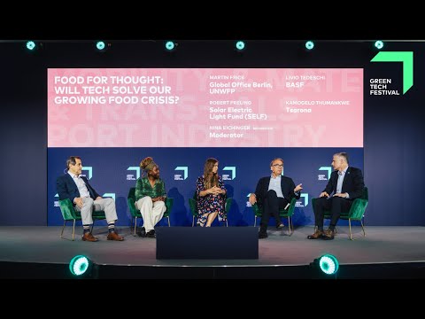 GTF 2025 | Conference Panel: Food for Thought Will Tech Solve our Growing Food Crisis?