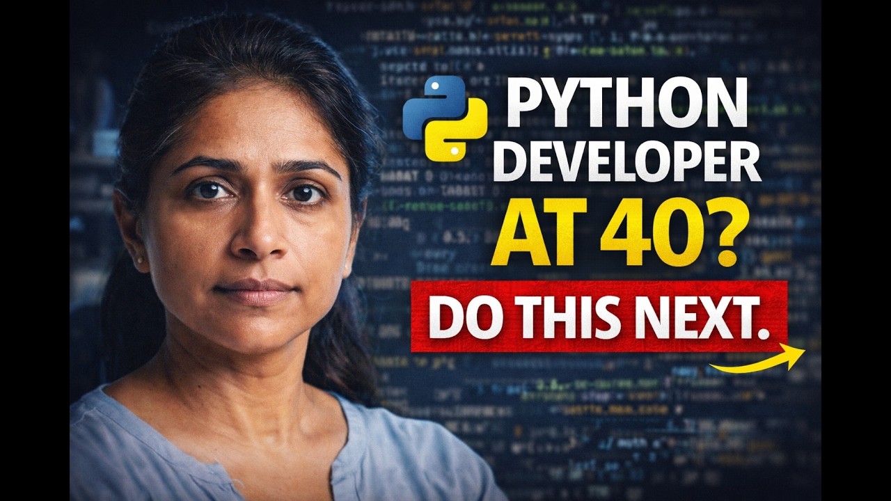 Python Developer at 40? What next ?