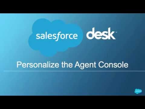 Personalize the Agent Console