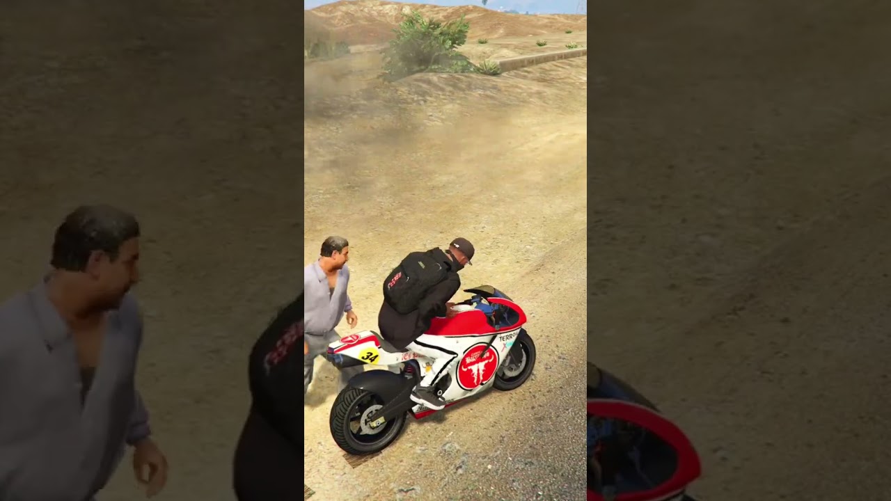 MICHAEL HELP OLD MAN & GOT LUXURY GIFT! #shorts #gta5 | Aatomic GTA5