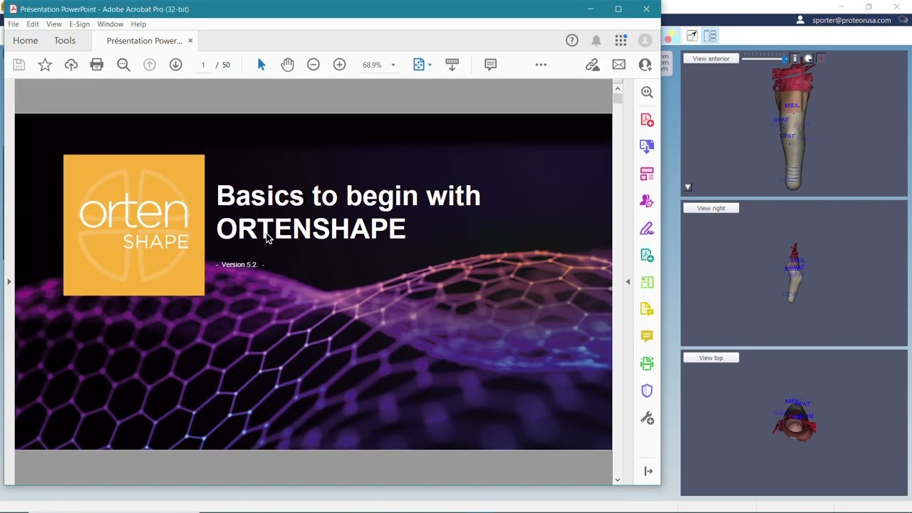 PROTEOR SHAPE: Finding the OrtenSHAPE tutorial ppt