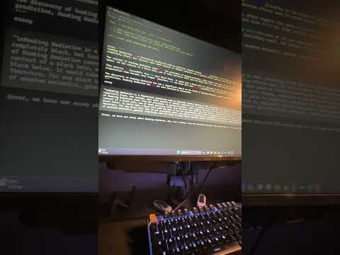 2nd demo of shadow running python code to solve a task #cs #python #ai