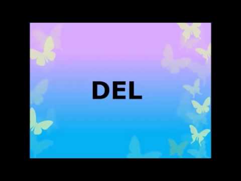 Learn English Reading Three Letter Words ending with EL