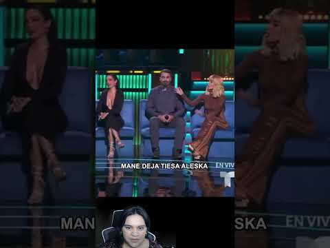 Mane deja TIESA a Aleska la casa de los famosos all stars