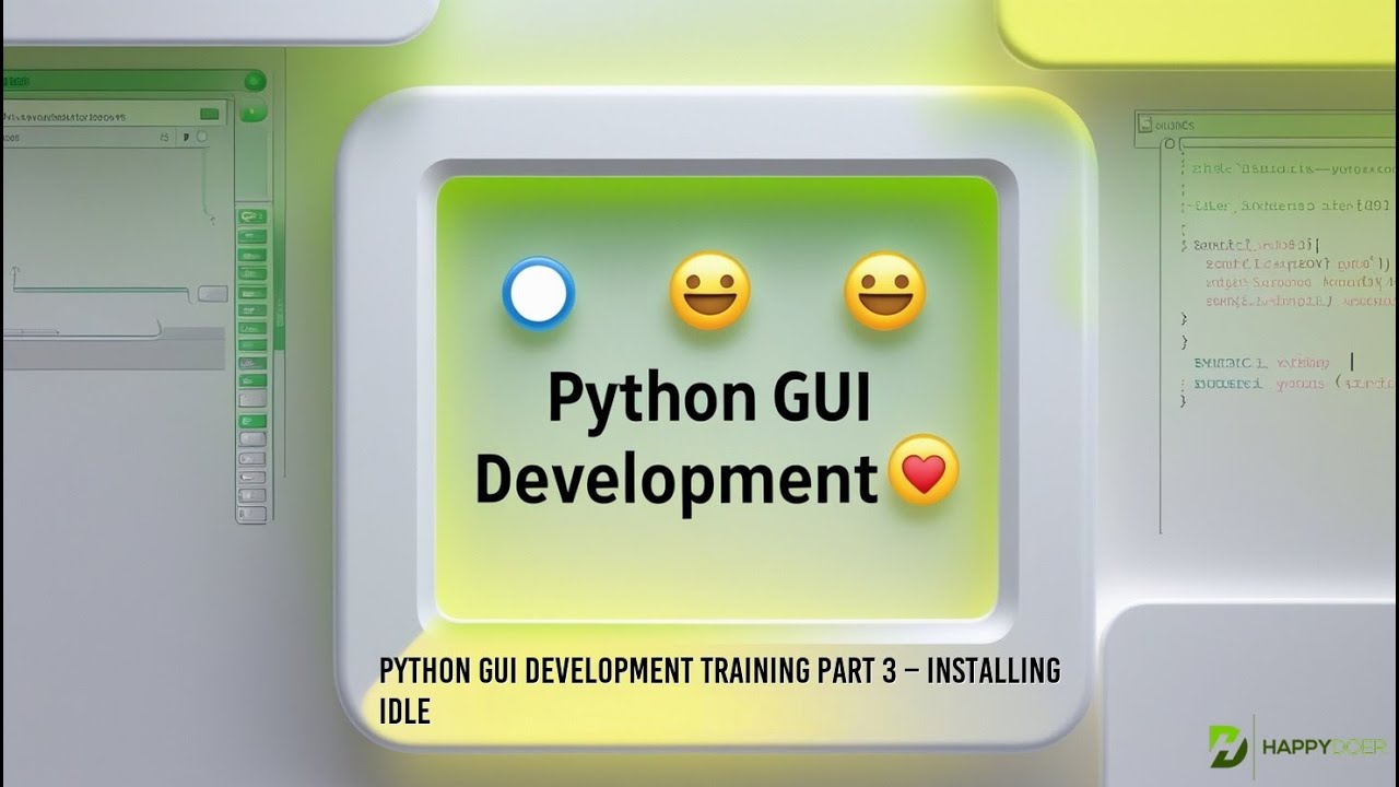 📤 Python GUI Development Training Part 3 – Installing IDLE 🧑‍💻🖥️