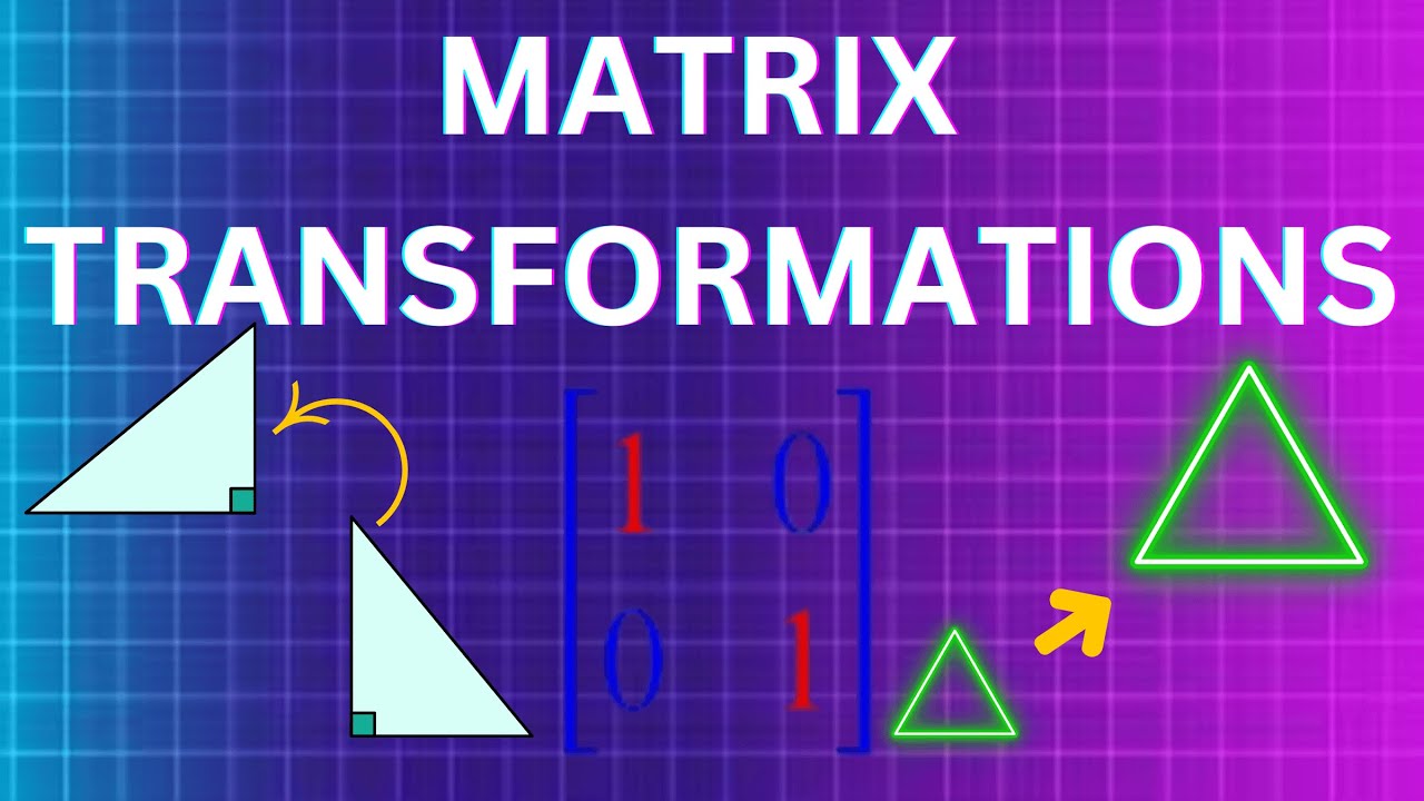 Matrix Transformations Explained | Geometric Transformations with Matrices