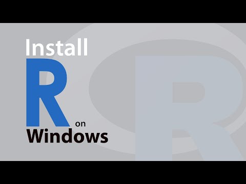 How to install R on Windows 10