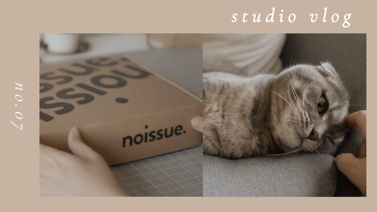 Studio Vlog 07: Packaging with Noissue