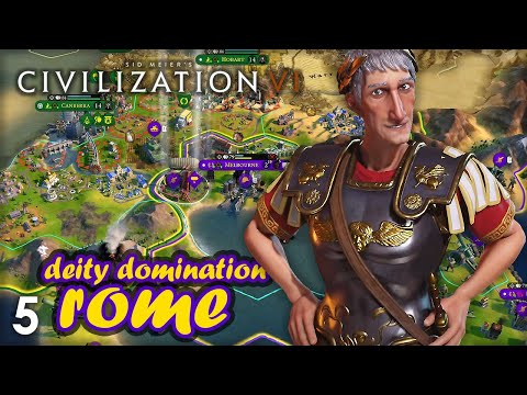 Steam Community :: Video :: Civilization VI - Rome Deity Domination Part 5