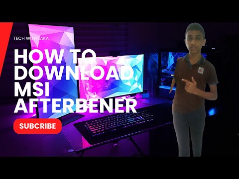 How To Download MSI Afterburner | Tech With LAKA