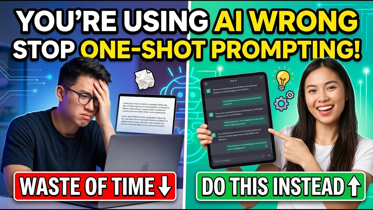 You’re Using AI Wrong (Stop One-Shot Prompting)