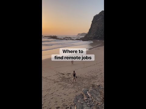 Where to find a remote job π©π»βπ»π΄ How I started working while traveling the world #remotework
