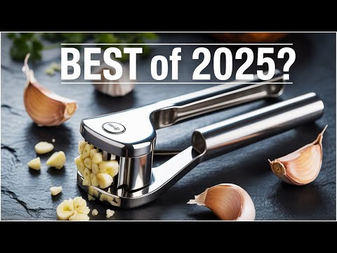 Find Your PERFECT Garlic Press Now! Top 5 Best Garlic Presses of 2025—Best Garlic Mincer & Crusher