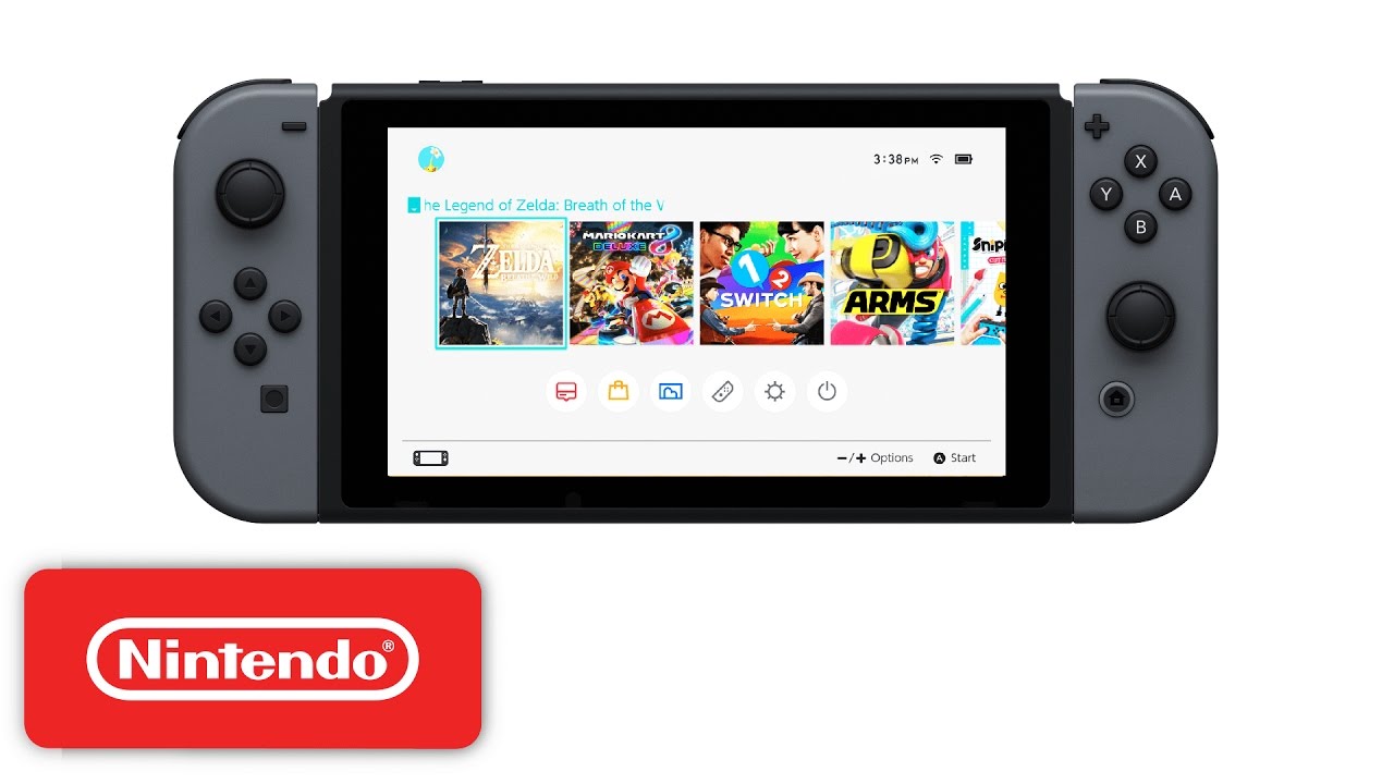 Nintendo Switch - HOME Menu