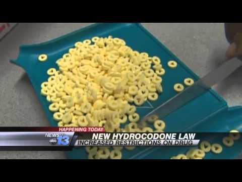New Hydrocodone Law