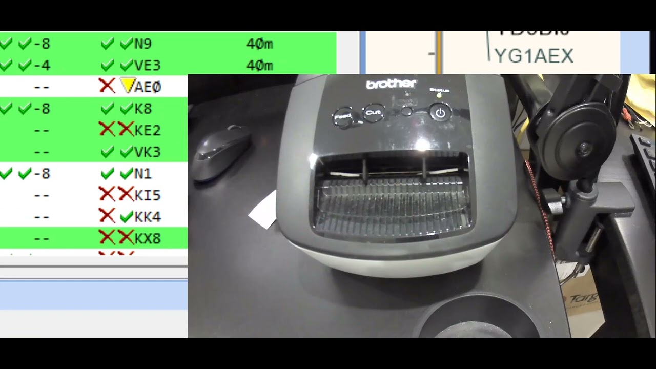 HRD Logbook Label Printing Demo
