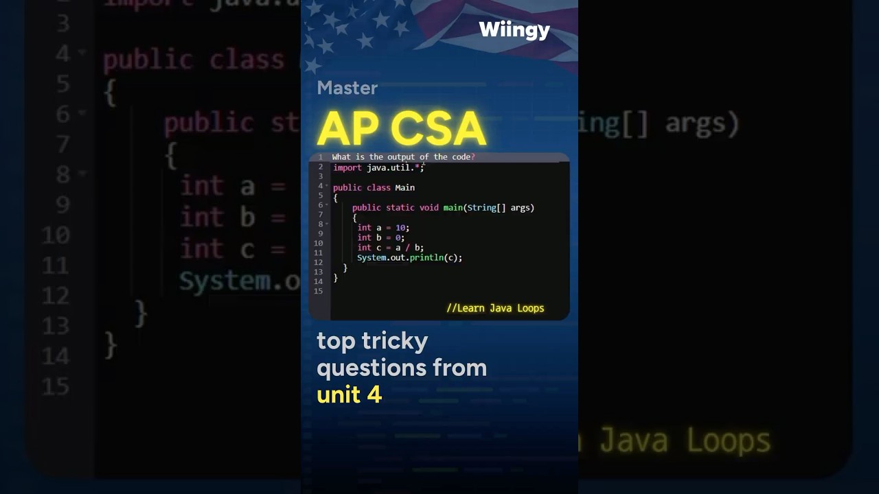 AP CSA Practice: Division by Zero Error in Java! 🚨
