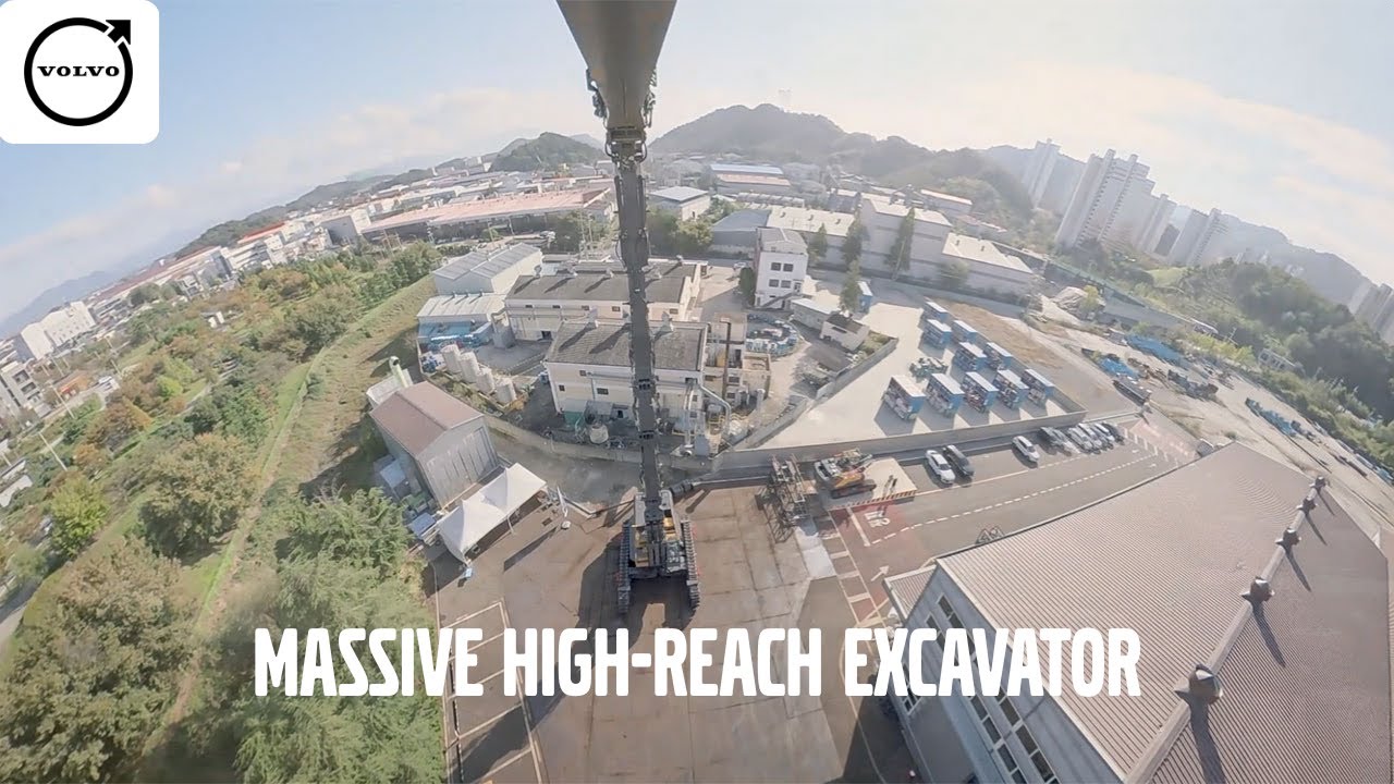 See the Massive New EC950 High Reach Excavator