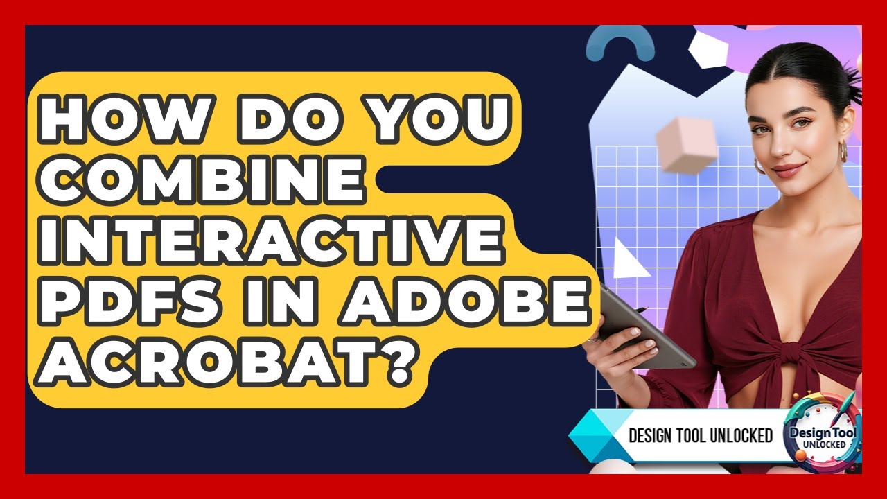 How Do You Combine Interactive PDFs In Adobe Acrobat? - Design Tool Unlocked