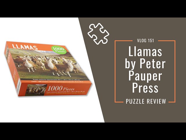In-Depth Review of the Peter Pauper Press Llamas Jigsaw Puzzle | Galaxy