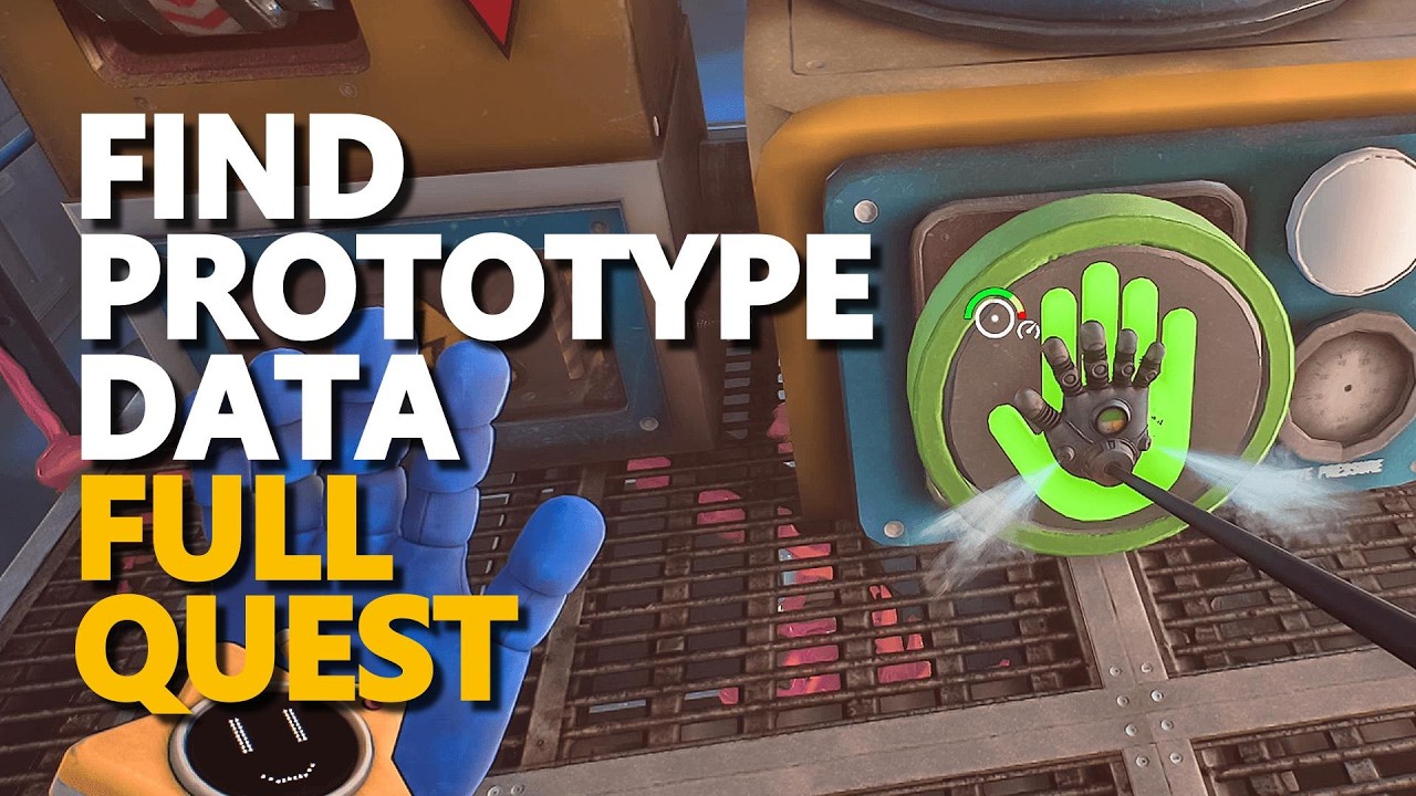 Find Prototype Data FULL QUEST + PUZZLE Poppy Playtime Chapter 5