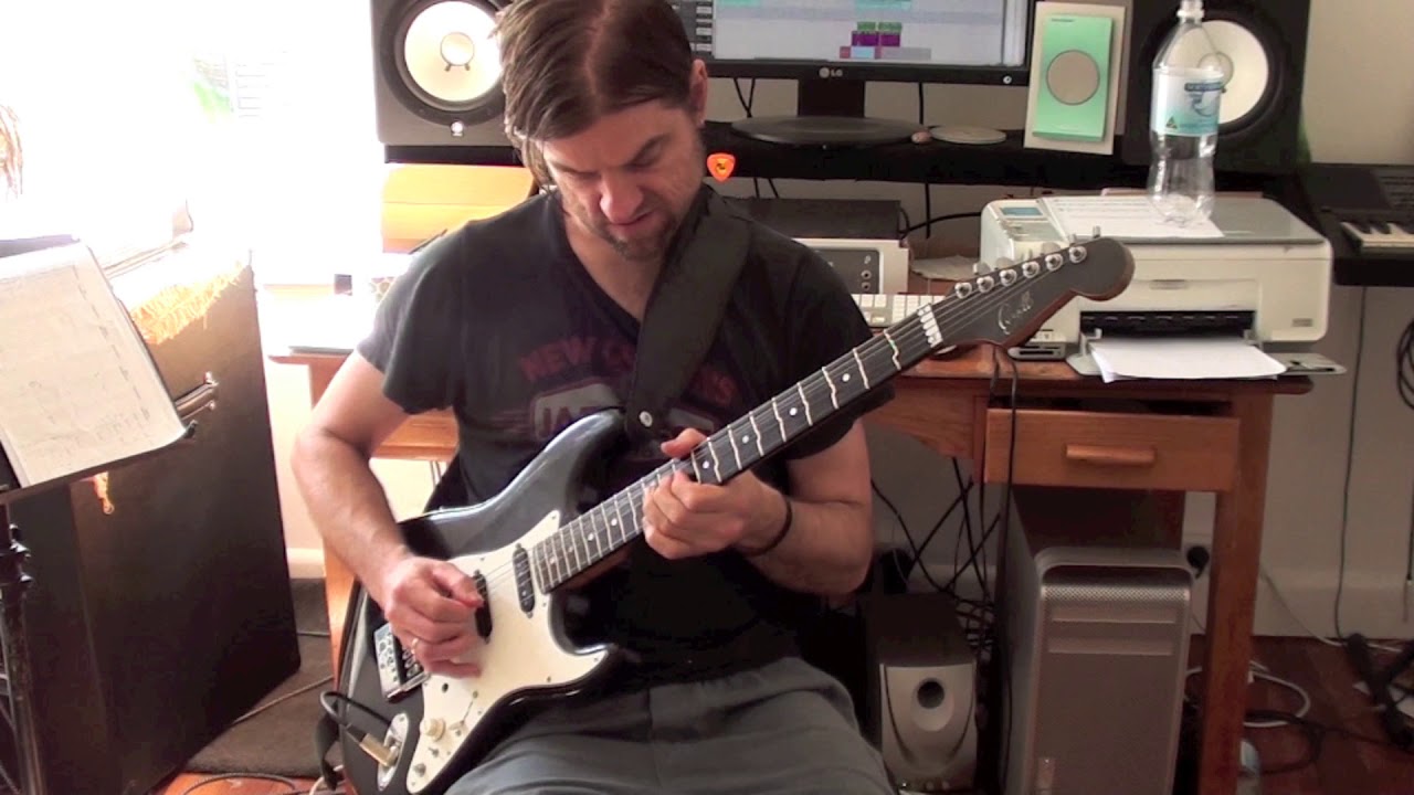 Funk Rock Guitar Solo 4# w/ PDF & Tab transcription