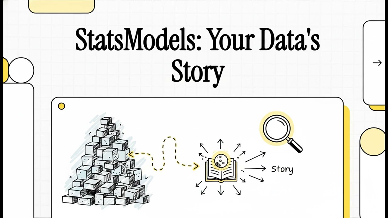Python StatsModels | Comprehensive Statistical Analysis & Modeling GuideTIE & Unlock | #python