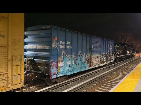 RS80 leaving Pine Interlocking w/ Pan Am 50’ FMC for Elm Logistics & CN 60’ for Robert’s Plywood!!