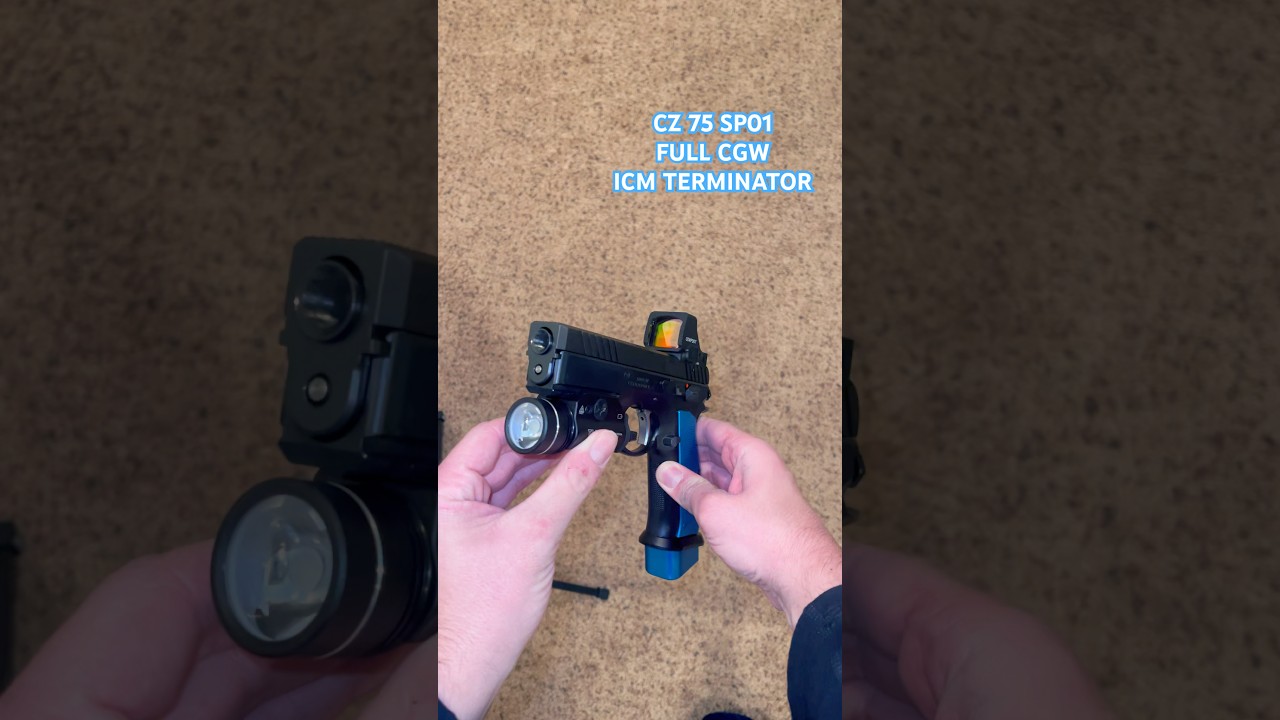 CZ 75 SP01 + CGW + ICM SLIDE