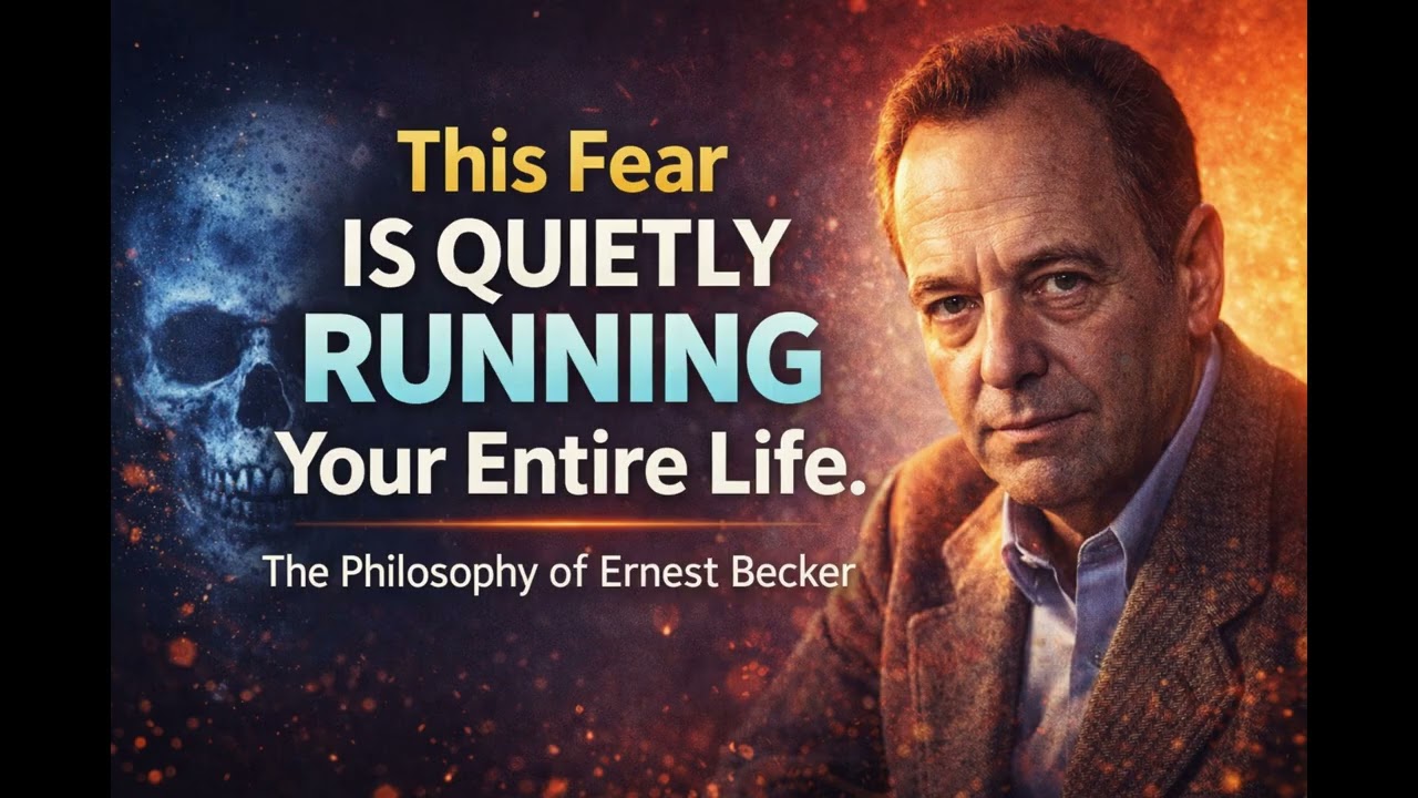Ernest Becker — The Denial of Death Explained | Anxiety, Ego, Meaning & the Fear Beneath It All