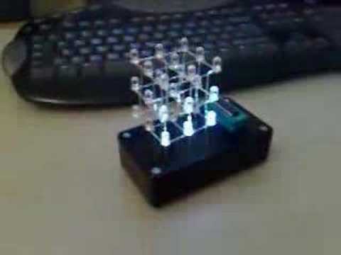 3x3x3 LED Cube | Hackaday