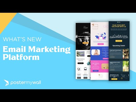 Guide To Our Email Marketing Platform | PosterMyWall