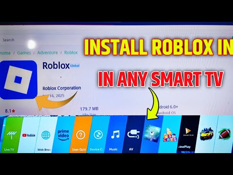 Roblox in Any Smart Tv 2025 || How to Install Roblox In Any Smart Tv