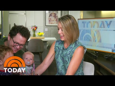 Dylan Dreyer’s Son Calvin Helps Blow Out Her Birthday Candles | TODAY