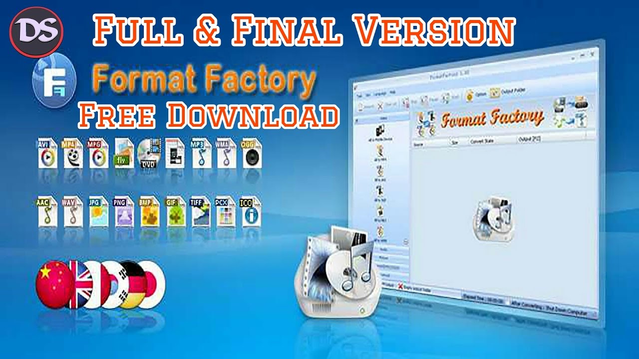 Format Factory - Full & Final Version | Free Download