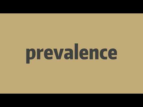How to pronounce prevalence -Elin's english