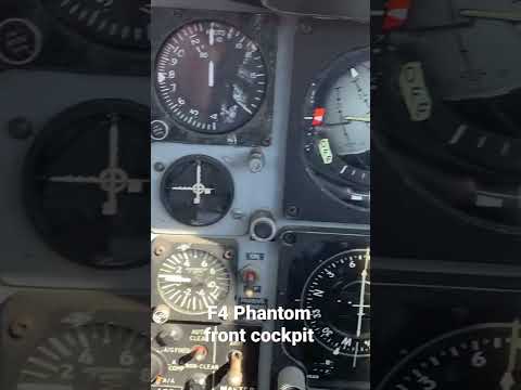 RAF F4 Phantom front cockpit.