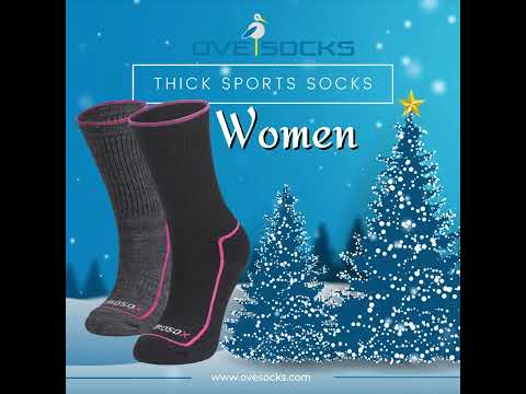 2-Pack Women Thick Sports Socks
