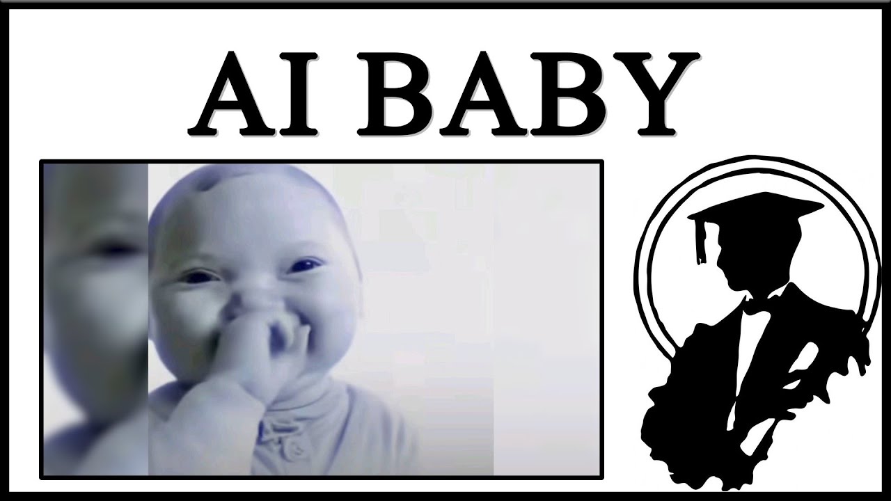 AI Baby Holding Laugh Is Tuff