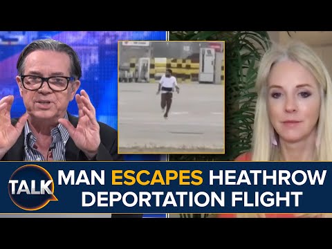 Criminal ESCAPES Deportation Flight At London Heathrow Airport