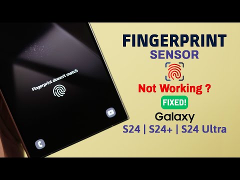 Galaxy S24/S24+/Ultra: Fingerprint Scanner Not Working! – Fix