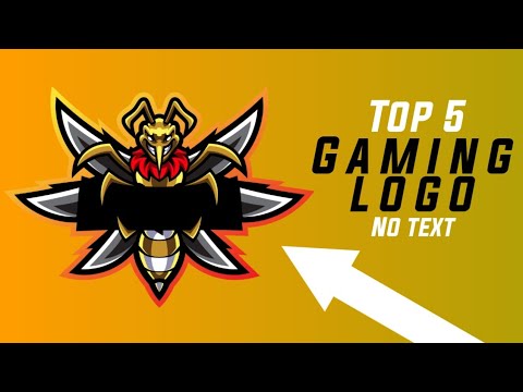 Top 5 gaming logo (PNG) by Rk graphics