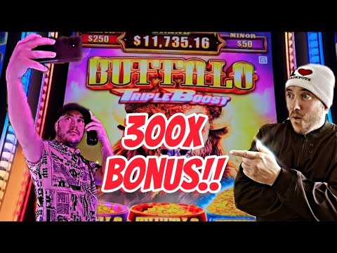 300x BONUS! New Buffalo Triple Boost!