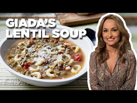 Giada De Laurentiis Makes Lentil Soup | Everyday Italian | Food Network