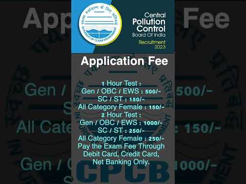 Central Pollution Control Board CPCB Various Post Recruitment 2023 Apply Online for 167 Post #cpcb