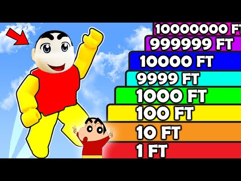 ROBLOX SHINCHAN Jump To MOON | +1 Jump Every Click with CHOP