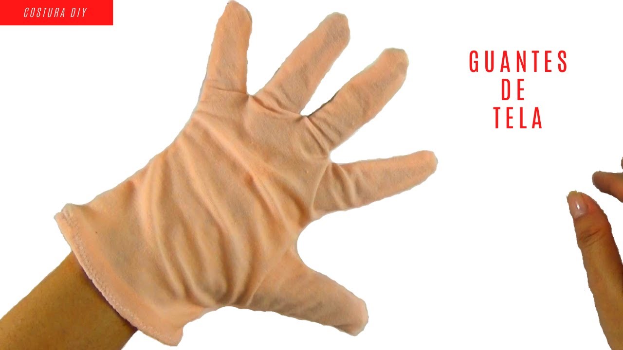 Cómo hacer guantes de tela para comprar en el supermercado | Manualidades